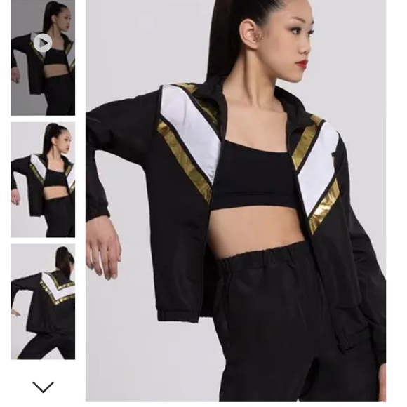 Weissman | Costumes | Weissman Large Child Black And Gold Hip Hop ...